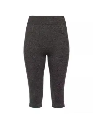 Magda Butrym Wool Knee-length Shorts - Brown