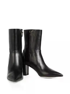 STUART WEITZMAN Linaria Pointed-toe Ankle Boots - Black