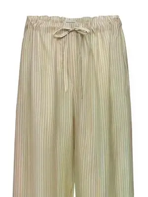 Magda Butrym Striped Cropped Trousers