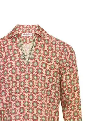 Orlebar Brown Ridley Passetto Printed Shirt - Neutrals