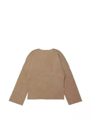 TAIGA TAKAHASHI Wrap-style Cashmere Sweater