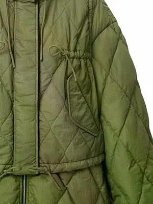 IENKI IENKI Quilted Jacket With Drawstring Hood