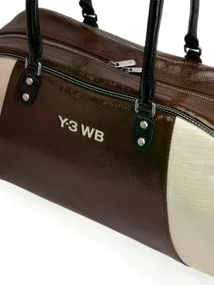 Adidas Y-3 Wb Leather Shoulder Bag - Brown