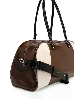 Adidas Y-3 Wb Leather Shoulder Bag - Brown