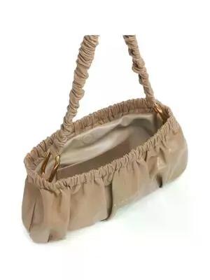 Marni Crinkled Gathered Shoulder Bag