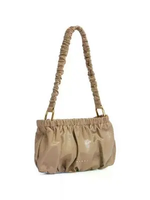 Marni Crinkled Gathered Shoulder Bag