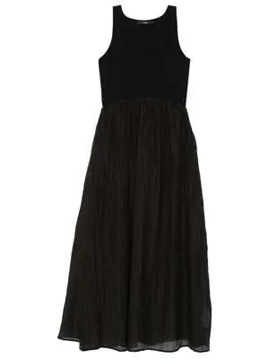Seventy Ribbed Knit Mini Dress - Black