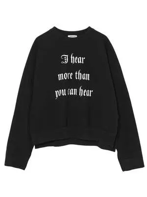 Undercover Premium Cotton Sweater - Black