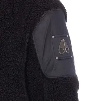 Moose Knuckles Panelled Zip-up Fleece Jacket