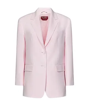 Max Mara Single-breasted Blazer - Pink