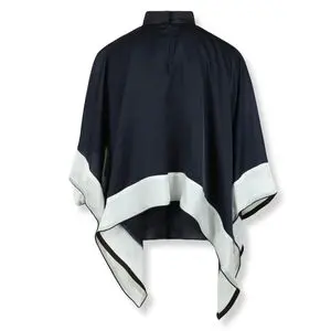 Sacai Draped Cape Effect Blouse