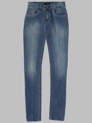 FAY Jeans In Denim Di Cotone - Blue