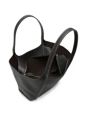TOD'S T Timeless Small Leather Tote Bag