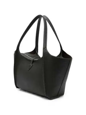TOD'S T Timeless Small Leather Tote Bag