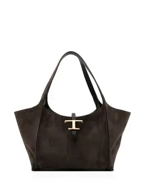 TOD'S Timeless Small Leather Tote Bag - Multicolor