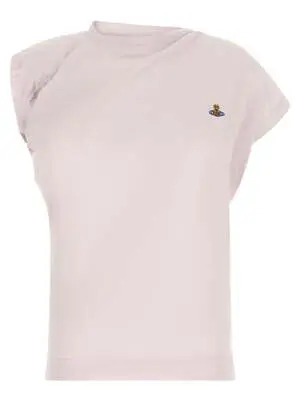 VIVIENNE WESTWOOD Hebo' Asymmetrical Cotton Top