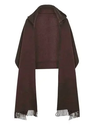 Brunello Cucinelli Cashmere Hooded Scarf - Multicolor