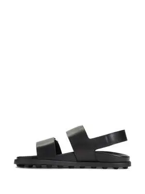 TOD'S Leather Slingback Sandals