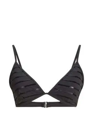 Brunello Cucinelli Embellished Triangle Cup Bikini Top - Multicolor