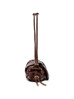 DIESEL® Scrunch Leather Shoulder Bag - Multicolor