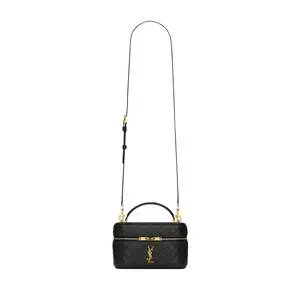 Saint Laurent Gaby Vanity Bag - Black
