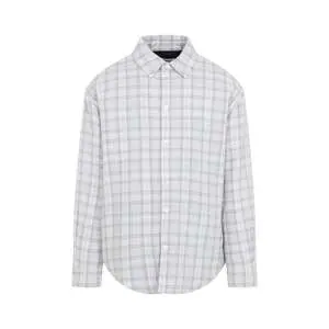 Off-White Lbl Check Flannel Padded Overshirt