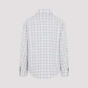 Off-White Lbl Check Flannel Padded Overshirt