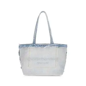 Alexander Wang Bleach Denim Tote Bag - Blue