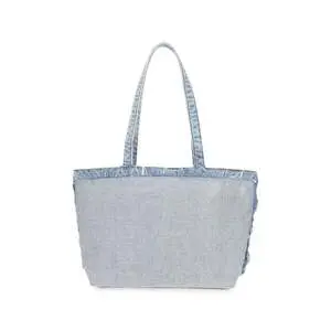 Alexander Wang Bleach Denim Tote Bag - Blue