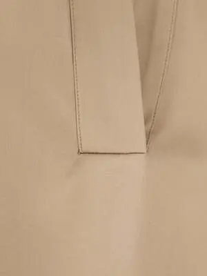 TOM FORD Silk Satin Long Sleeve Polo - Multicolor
