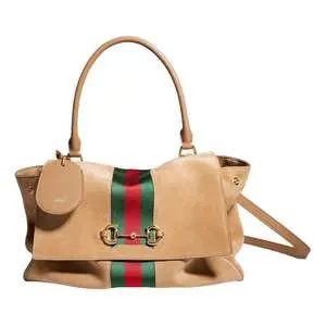 Gucci Paparazzo Medium Top Handle Bag - Sand