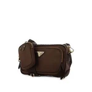 Prada Shoulder Bag With Detachable Pouch