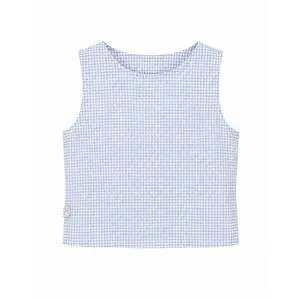 Mind Traveler Claudia Sky Gingham Top