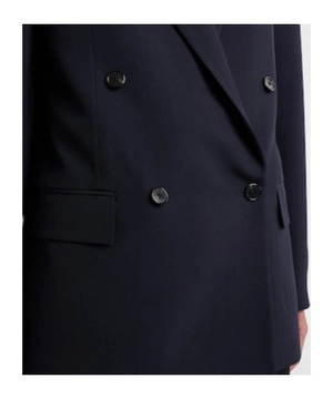 THE ROW Paden Double-breasted Virgin Wool Blazer