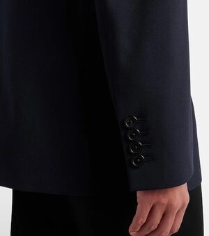 THE ROW Paden Double-breasted Virgin Wool Blazer