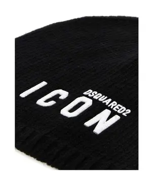 Dsquared2 Logo Embroidered Beanie