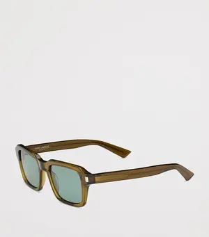 Saint Laurent Acetate Square Sunglasses