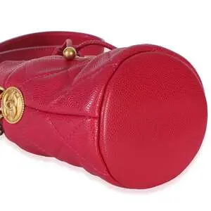Chanel Quilted Caviar Bucket Bag
