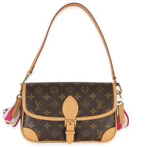 LOUIS VUITTON Monogram Canvas Diane Bag - Brown