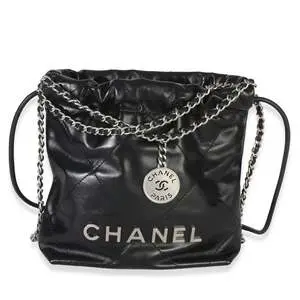CHANEL Chanel Quilted Calfskin 22 Mini Hobo Shoulder Bag