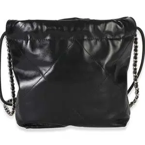 Chanel Quilted Calfskin 22 Hobo Shoulder Bag