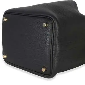 Hermès Clemence Picotin Lock 18 Phw - Black
