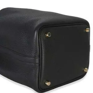 Hermès Clemence Picotin Lock 18 Phw - Black