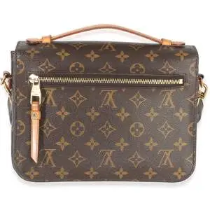 LOUIS VUITTON Monogram Canvas Pochette Metis Shoulder Bag