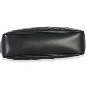 Saint Laurent Matelassé Calfskin Lou Camera Bag - Black