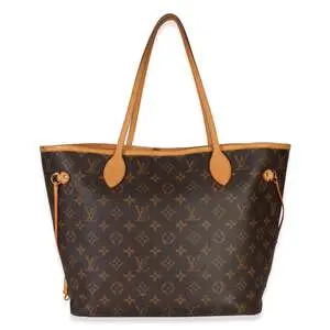 LOUIS VUITTON Monogram Canvas Neverfull Mm Tote - Brown