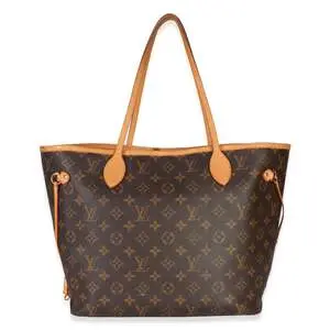 LOUIS VUITTON Monogram Canvas Neverfull Mm Tote - Brown
