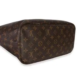 LOUIS VUITTON Monogram Canvas Neverfull Mm Tote - Brown