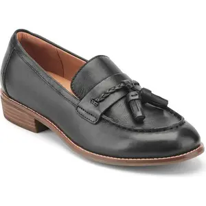 Earth Elinna Tassel Loafer Black