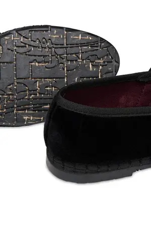 FLABELUS Claire Velvet Mary Jane - Black